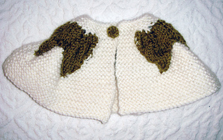 Ravelry: Leaves cape pattern by Naonu