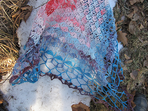 Ravelry: Seashell Fan Shawl pattern by Anastacia Zittel