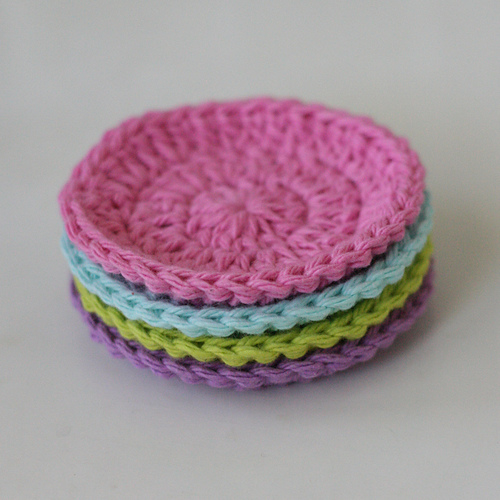 Ravelry: Cotton Facial Scrubbies/Dish Scrubbies pattern by Lauren Brown