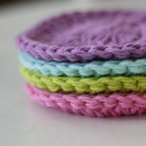 Ravelry: Cotton Facial Scrubbies/Dish Scrubbies pattern by Lauren Brown