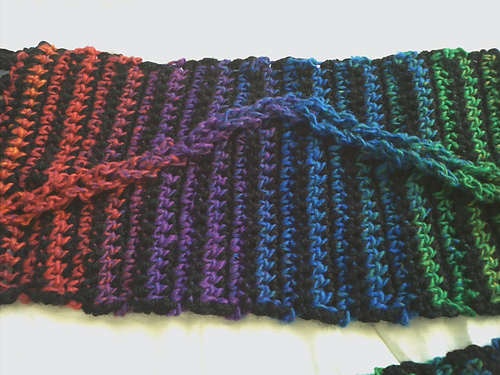 Ravelry: Jacob's Single Scarf pattern by Becky Simmons