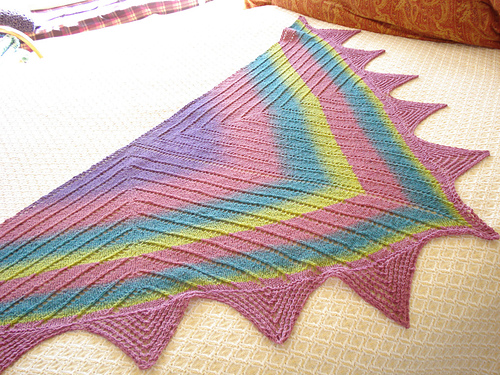 Ravelry: Pythagoras Triangle pattern by Orla Howard