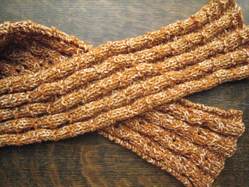 Ravelry: Wavy Rib Child's Scarf Set pattern by Carol Schoenfelder