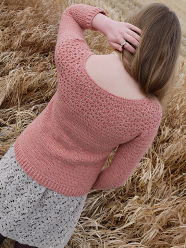 Ravelry: Eyelet Yoke Cardigan pattern by Linda Permann