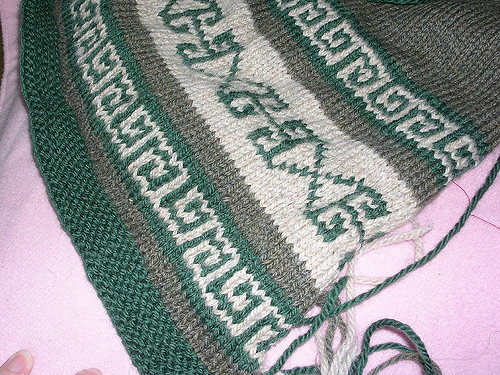 Ravelry: Greek Key Striped Afghan pattern by Patons