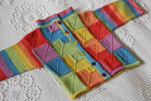 Ravelry: Windowpane Cardigan pattern by Bonnie Evans