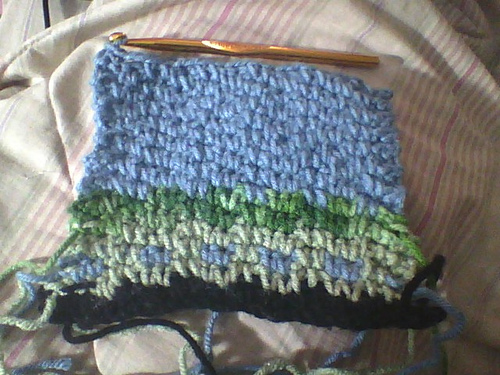 Ravelry: Crochet Temperature Scarf pattern by Marie Segares