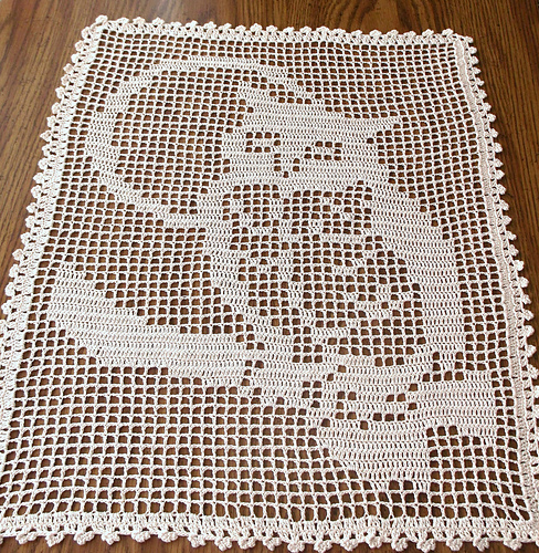 crochet owl doily pattern