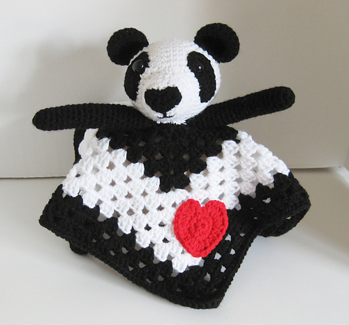 Ravelry: Panda Lovey pattern by Susan Wilkes-Baker