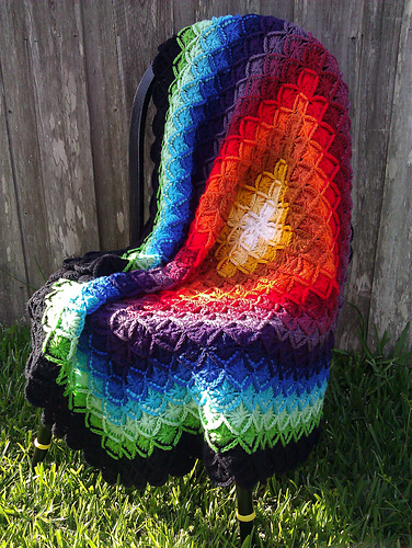 Ravelry: MyDailyFiber's Rainbow Wool Eater