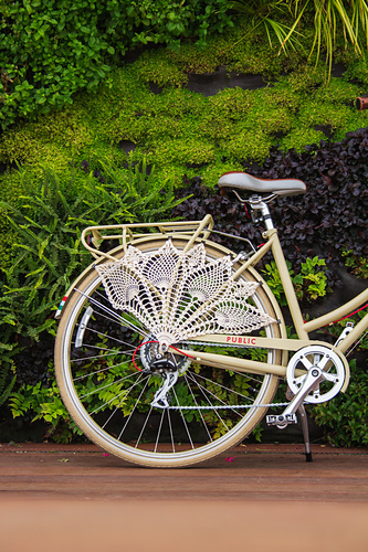 Ravelry: Bicycle Skirt Guard pattern by Lorna Watt