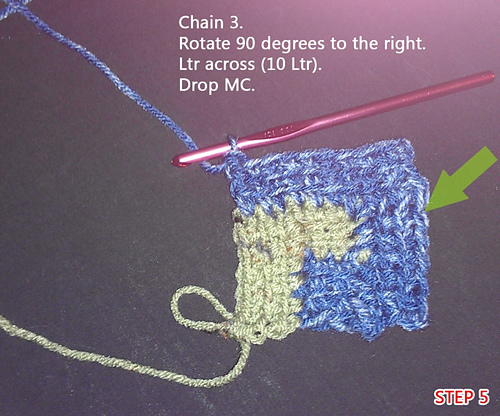 Ravelry: Linked Treble Crochet Pinwheel Square pattern by Melissa Beth