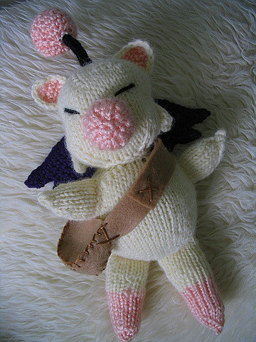 Ravelry: My Very Own Knit Moogle pattern by Adrienne Medrano