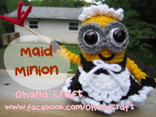Ravelry: Mini Maid Minion pattern by ohana craft