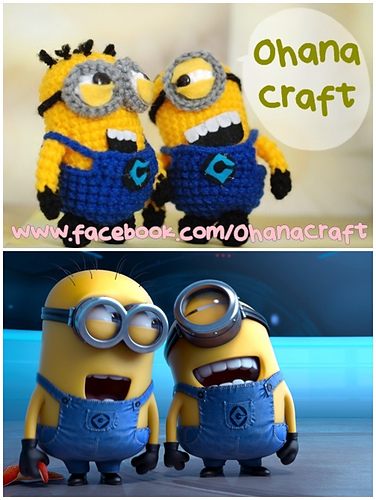 Ravelry: Mini Despicable Me Minions pattern by ohana craft