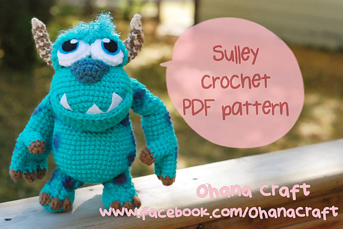 Ravelry: Sulley pattern by ohana craft