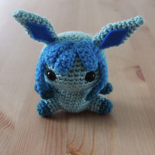 Ravelry: Glaceon Amigurumi pattern by 53stitches