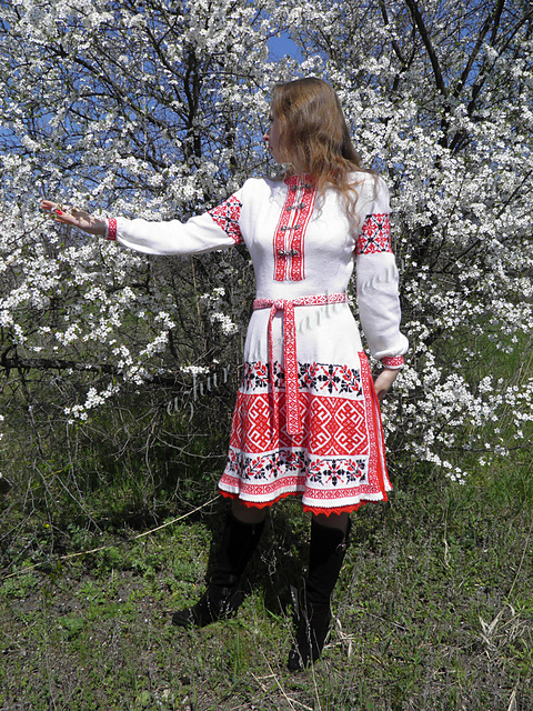 Ravelry: -Scarlet-'s Slavic Girl Dress