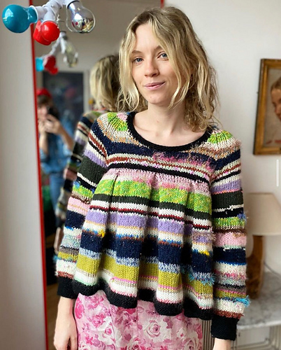 The Bad Idea Sweater! Update: I thought I had a knitting injury but it ...