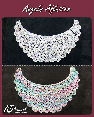 Ravelry: Angels Aflutter pattern by 10 Hours or Less