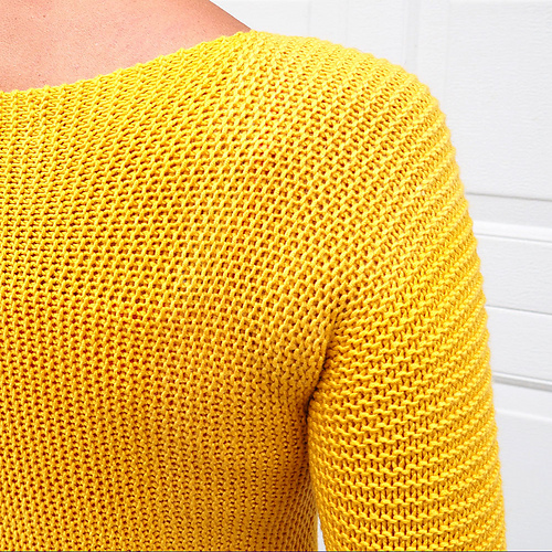 Ravelry: Sideways Sweater pattern by Maryna Shevchenko