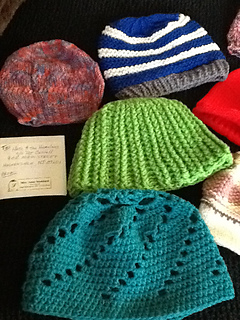 Ravelry: 1Happyknitter's Hats for the Homeless