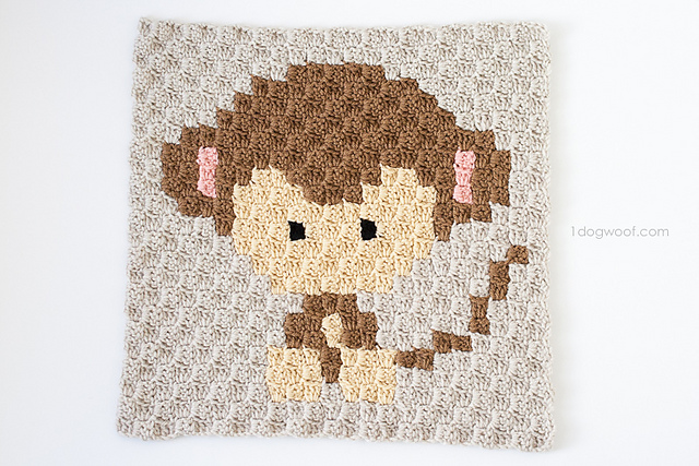 Ravelry: Zoodiacs Monkey Graph pattern by ChiWei Ranck