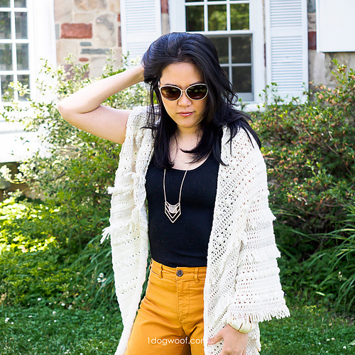 Ravelry: Boho Fringe Shawl pattern by ChiWei Ranck