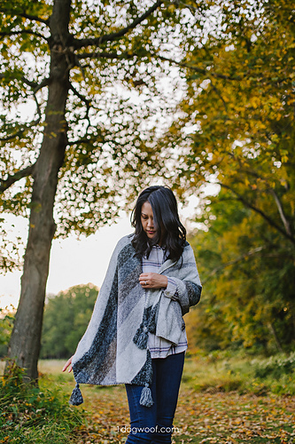 Ravelry: Strata Wrap pattern by ChiWei Ranck