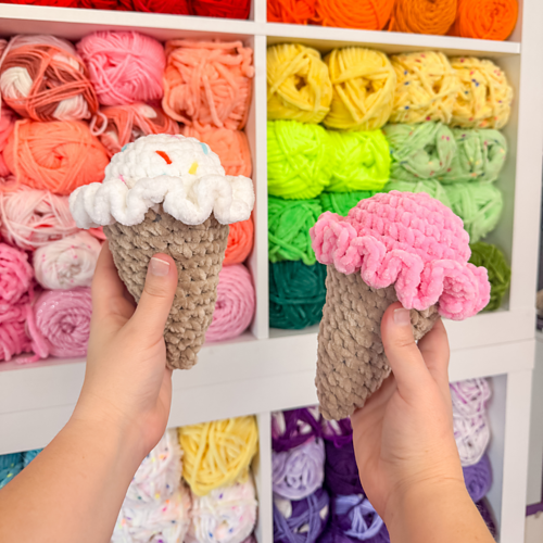 Ravelry: Ice Cream Cone pattern by Kylee Keller