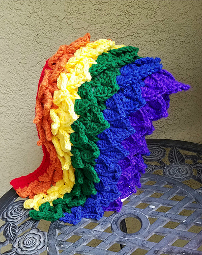 Ravelry: Dragon Hood pattern by Cynthia L. Green