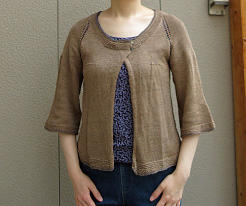 Ravelry: Linen Cardigan pattern by naganasu