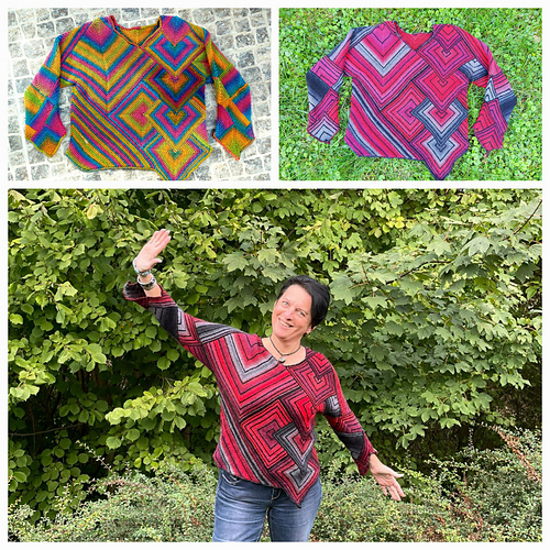Ravelry: Karl Nr. 2 "der Asymmetrische" pattern by Andrea Kirsch