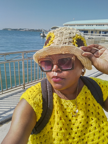 Ravelry: Sunny Daze Sunflower Bucket Hat pattern by (Michelle T ...