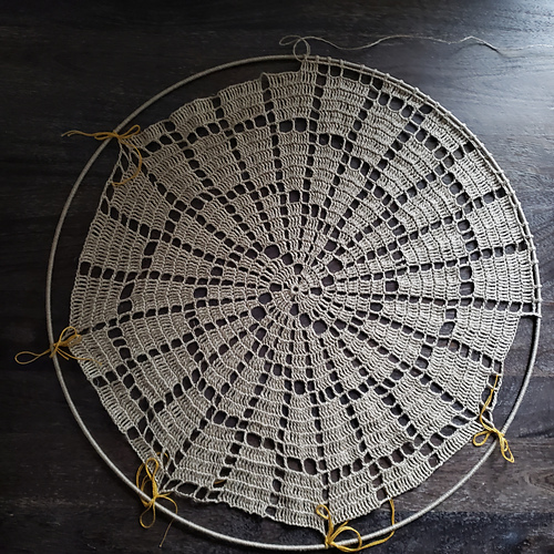 Ravelry: Wall Décor Mandala “Spirals" pattern by 2PiR Crochet by Lara