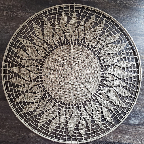 Ravelry: The Sun Mandala pattern by 2PiR Crochet by Lara