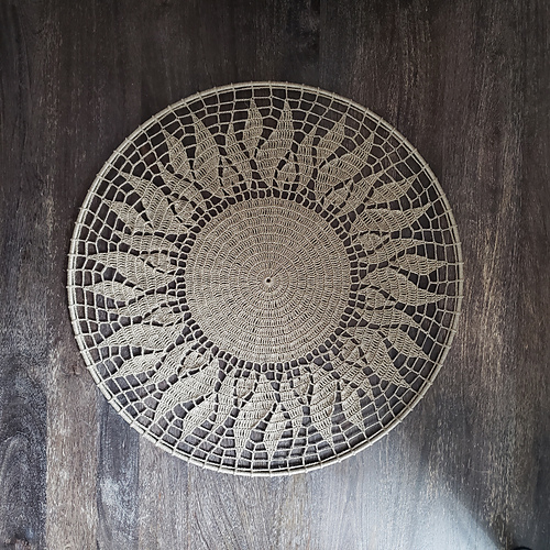 Ravelry: The Sun Mandala pattern by 2PiR Crochet by Lara