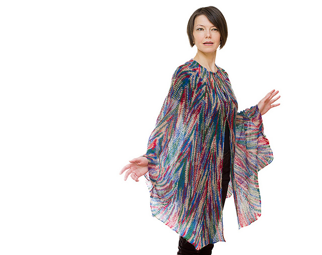 Ravelry: Colorful Poncho pattern by ToBeStudio