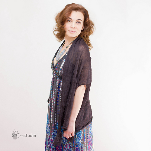Ravelry: 3-dimensional vest pattern by ToBeStudio