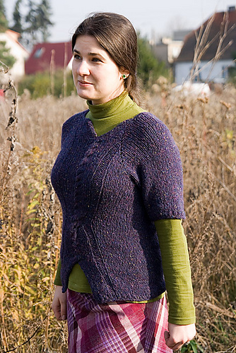 Ravelry: Twisted Sweater pattern by The Cranky Knitter