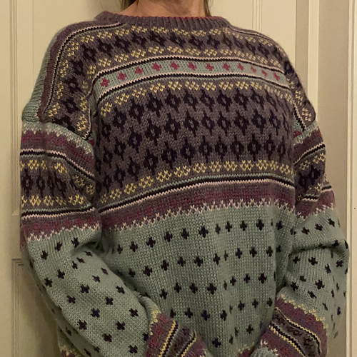 Ravelry: 16-2 Jumper with pattern borders pattern by DROPS design