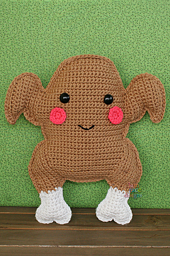 Ravelry: Roast Turkey Kawaii Cuddler® pattern by Donna Beavers