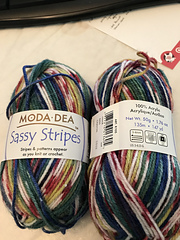 Ravelry: Moda Dea Sassy Stripes