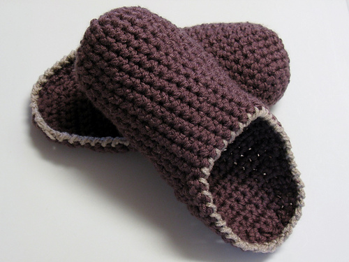 Ravelry: 34-Men's Mule Slippers / Mules pour hommes pattern by ...