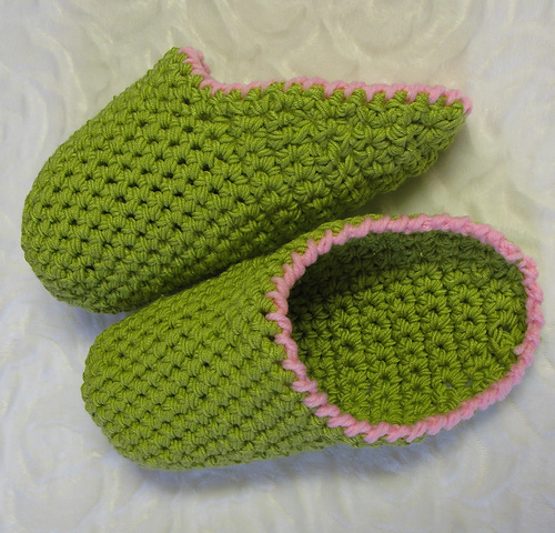 Ravelry: 35-Women's Mule Slippers / Mules pour femmes pattern by ...