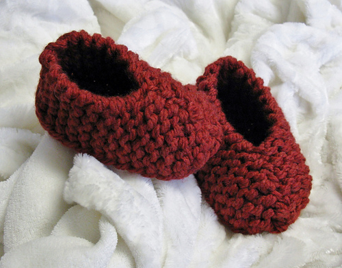 Ravelry: 69-Easy Peasy Slippers / Pantoufles faciles pattern by ...