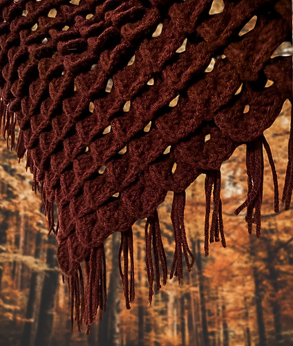 Ravelry: Dragon Scale Scarf pattern by Sally Summers