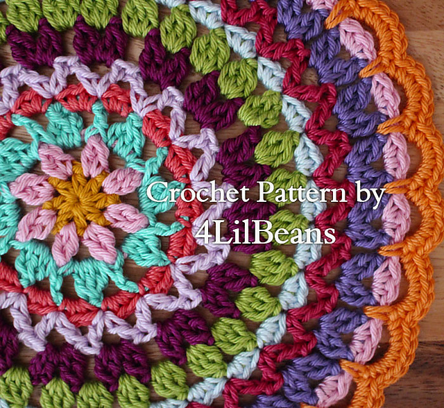 Ravelry: Flower Mandala (Pattern 14) pattern by 4Lil Beans