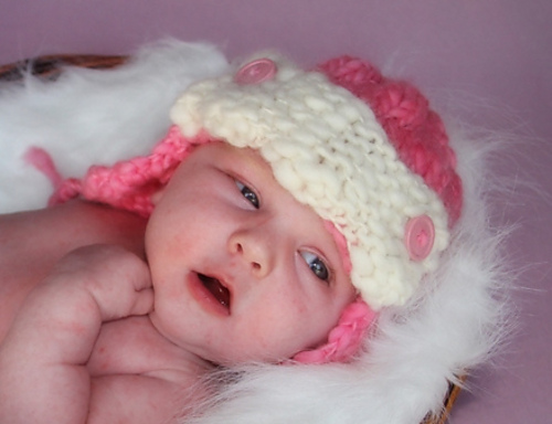 Ravelry: Aviator Ear Flap Baby Hat pattern by Angie Hartley