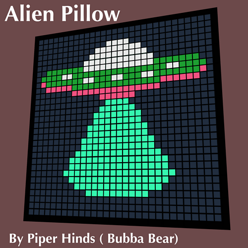 Ravelry: Alien Afghan C2C pattern by Piper Hinds